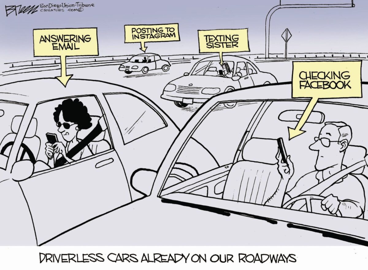Cartoon: Driverless cars | News, Sports, Jobs - Daily Herald